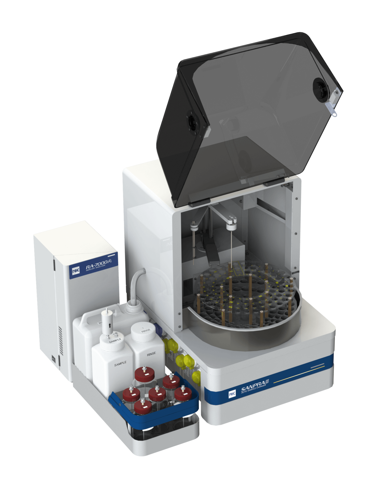 RA-7000A | Mercury Analyzer with Seamless Automation | NIC